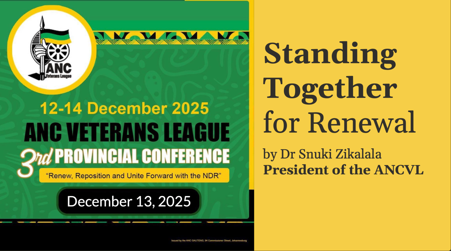 Home - ANC Veterans League